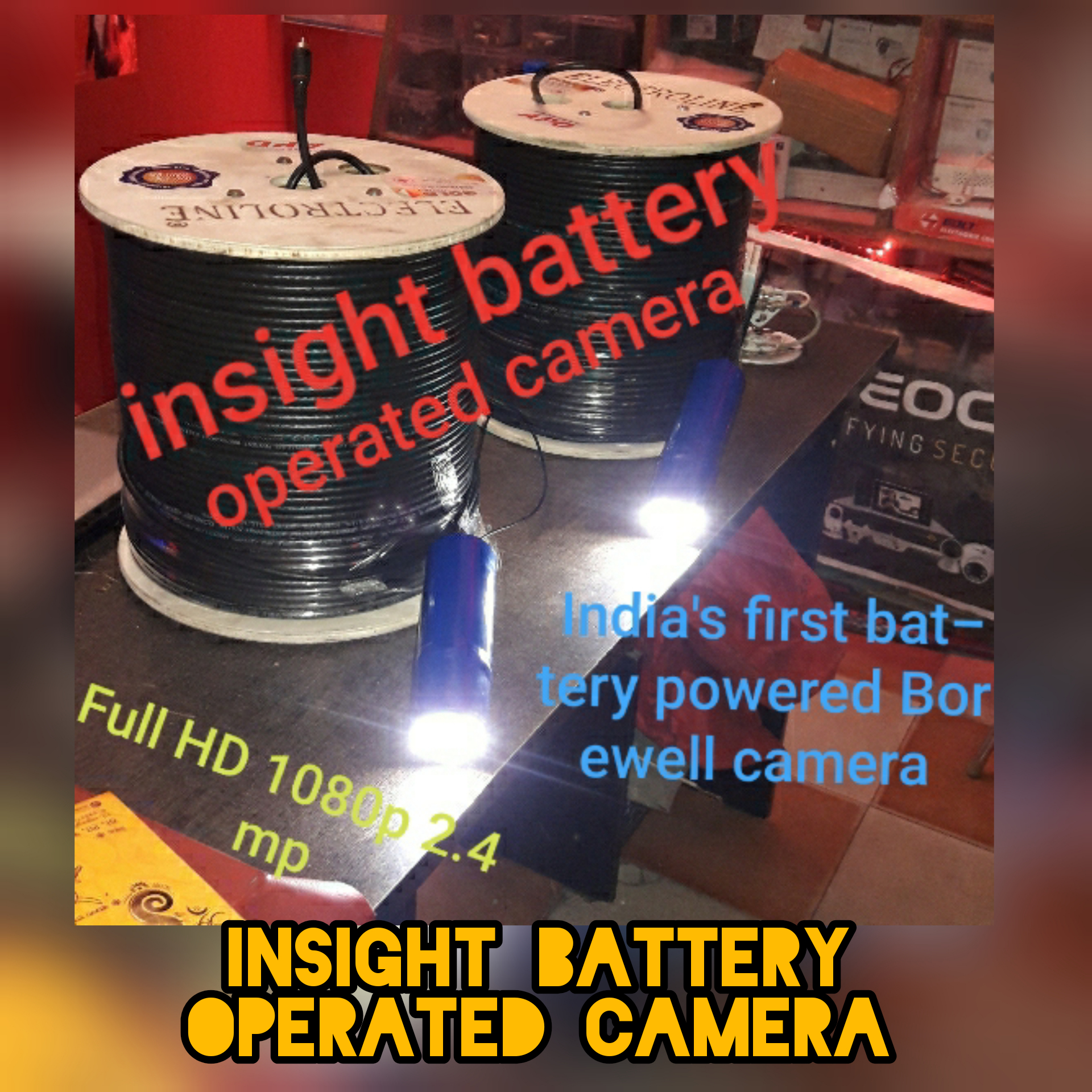 Borewell camera online india| Yoyo Deep Cam | World First In Built-in battery Deepcam